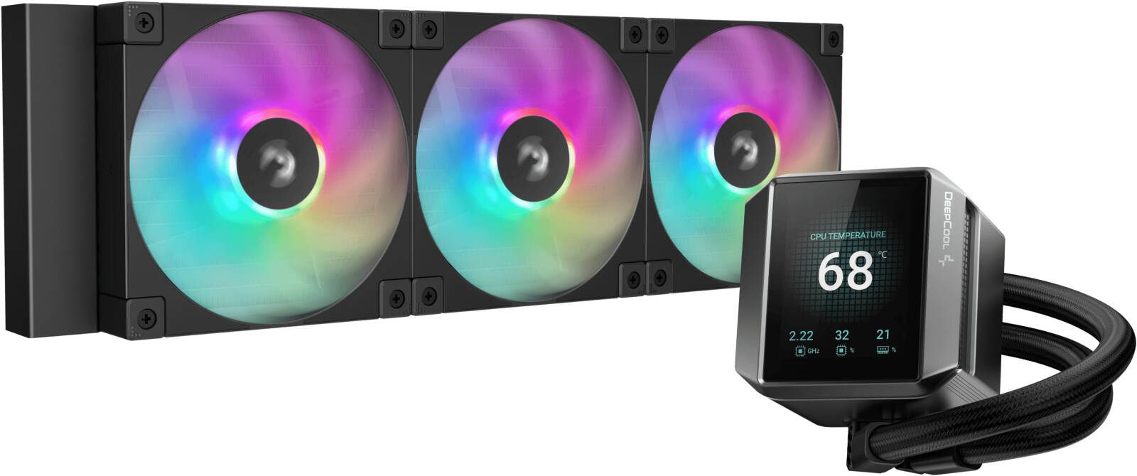 DeepCool Mystique 360 ARGB - 360mm AIO CPU Cooler – ShufflePCs